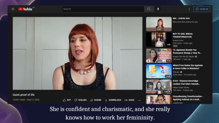 7 Best YouTube Channels (Youtuber) For Mtf Crossdresser and Transgender