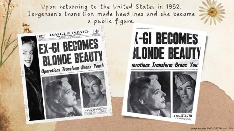 Christine Jorgensen: First American Transgender Woman