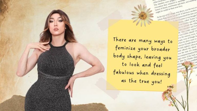 Feminizing Broad Shoulders as Mtf Crossdressers