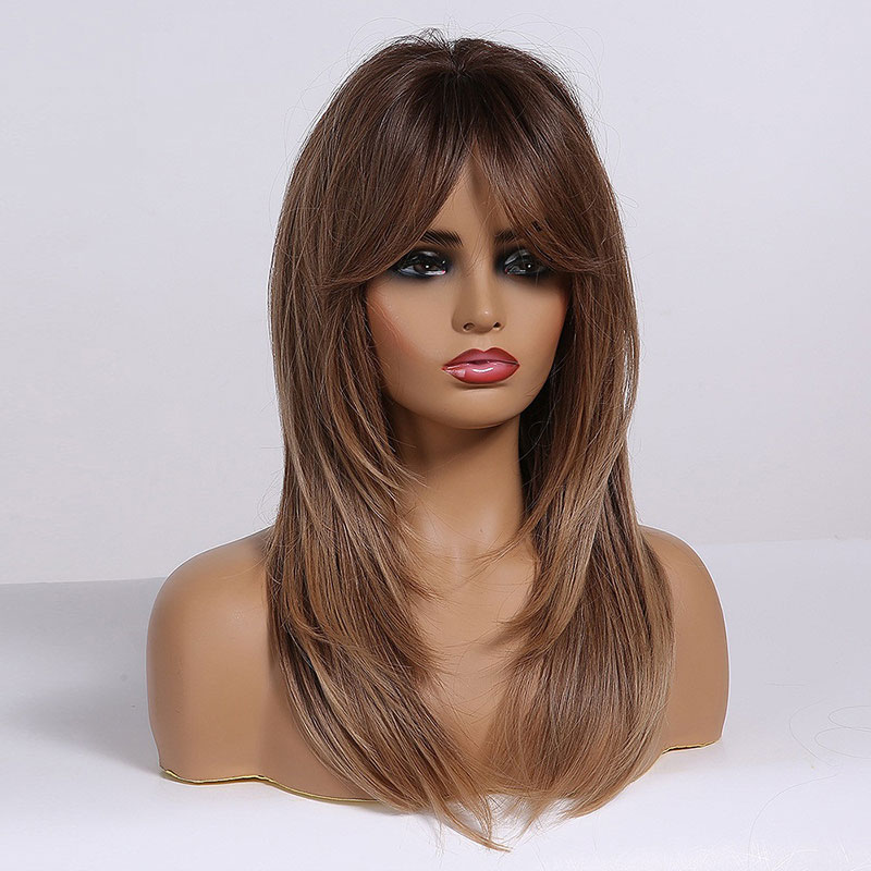 Wig + May Realistic Silicone Mask