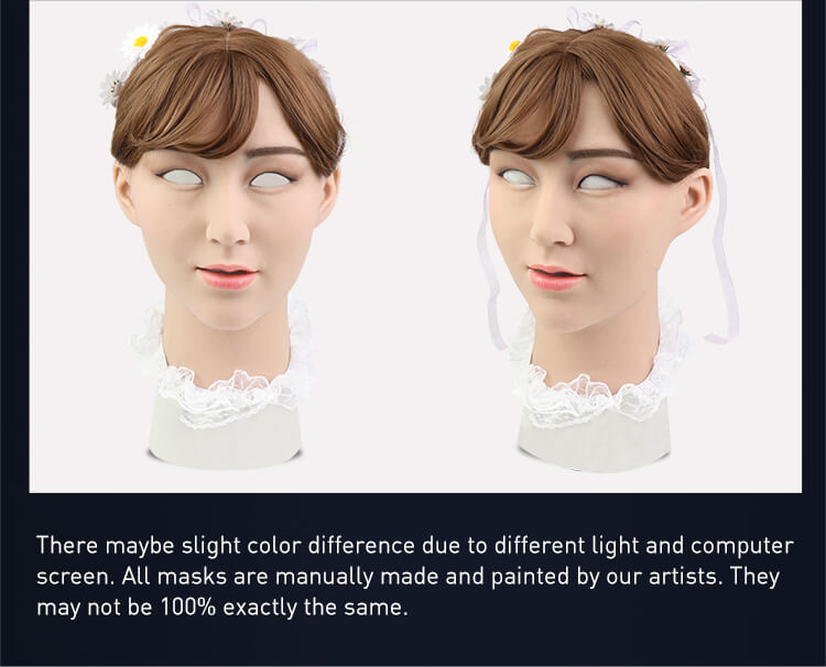 Roanyer female silicone crossdresser mask-Laurel